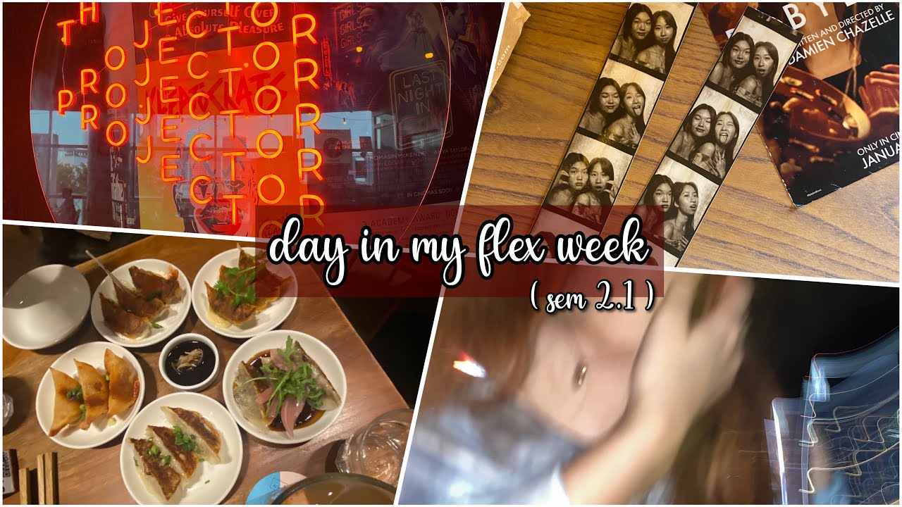 day in my flex week ( sem 2.1 ) 💻 🍂 - YouTube