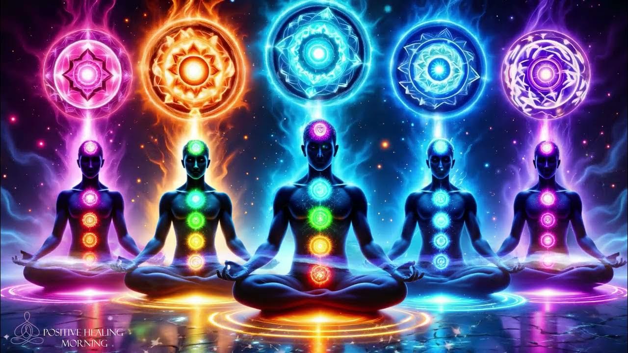 All 7 Chakras Solfeggio Frequencies | Full Body Energy Cleanse & Boost Positive Energy - YouTube