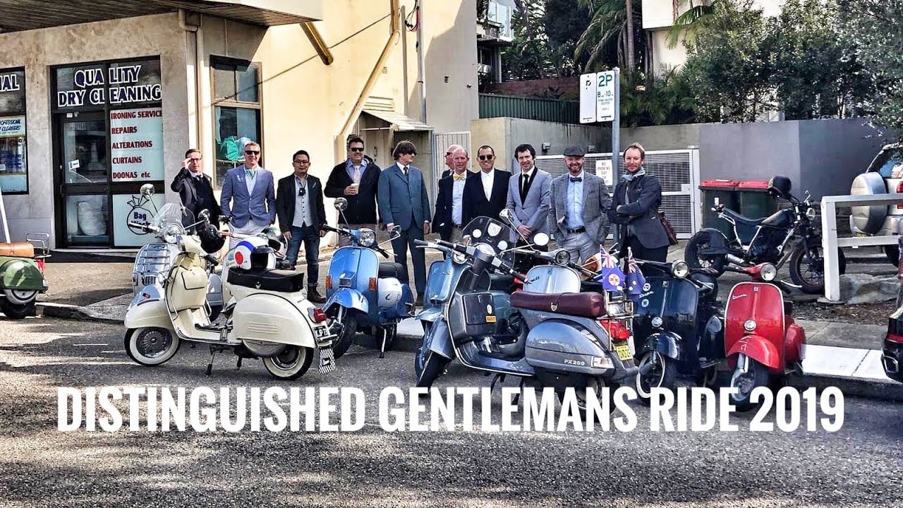 Distinguished Gentleman’s Ride - Vespa Club Sydney - insta360 one x ...