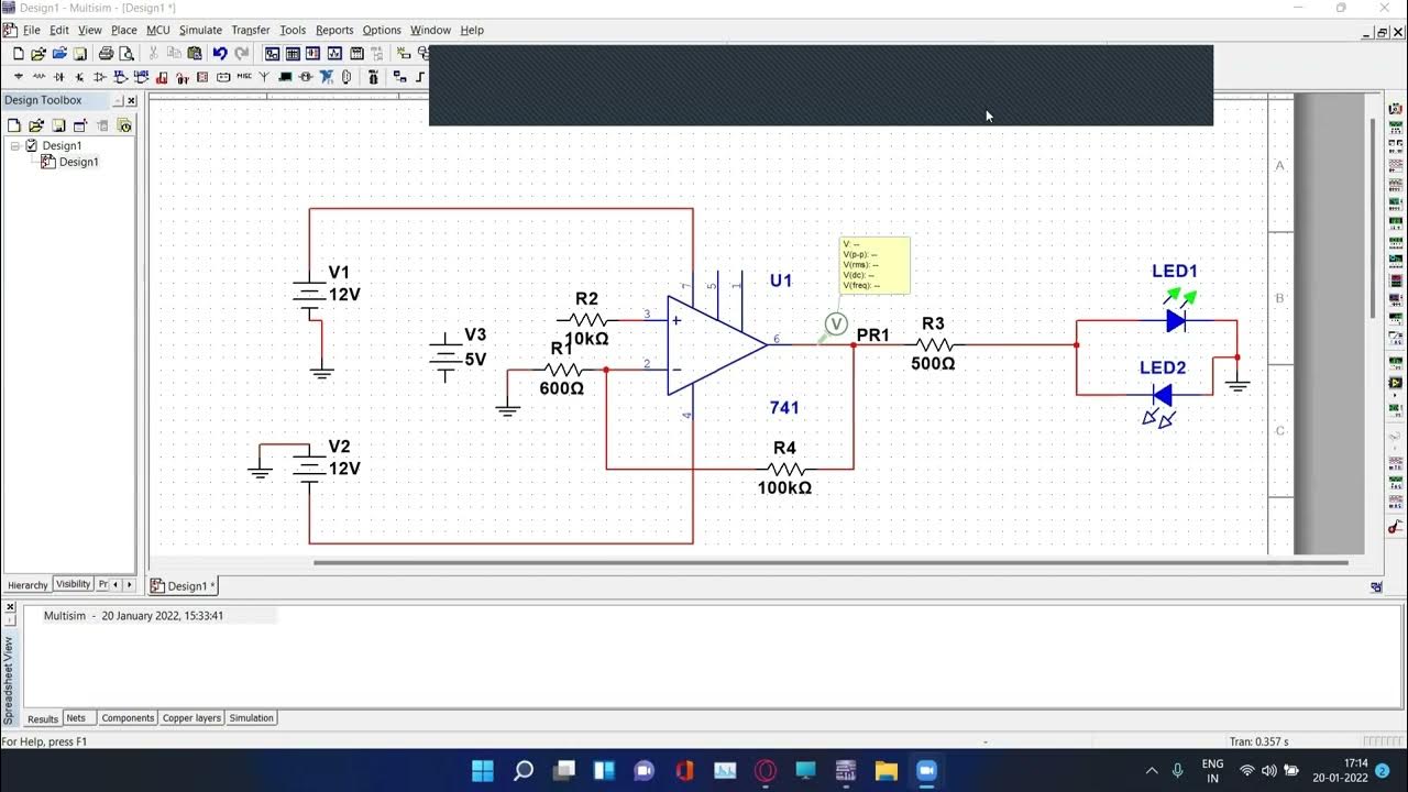 Voltage polarity indicator circuit - YouTube