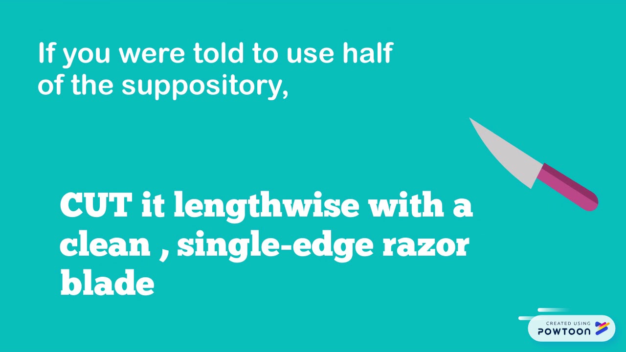 How to use rectal suppositories - YouTube