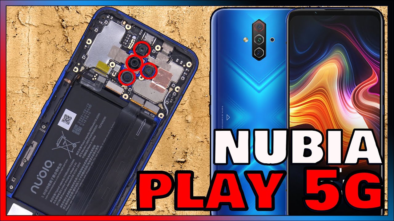 Nubia Play 5G Red Magic 5G Lite Disassembly Teardown Repair Video ...
