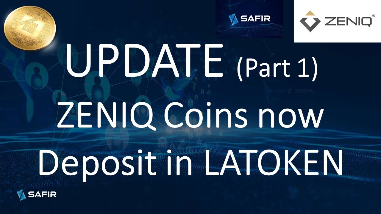 ZENIQ Coins can be Transfer in LA TOKEN Centralized Exchange - YouTube