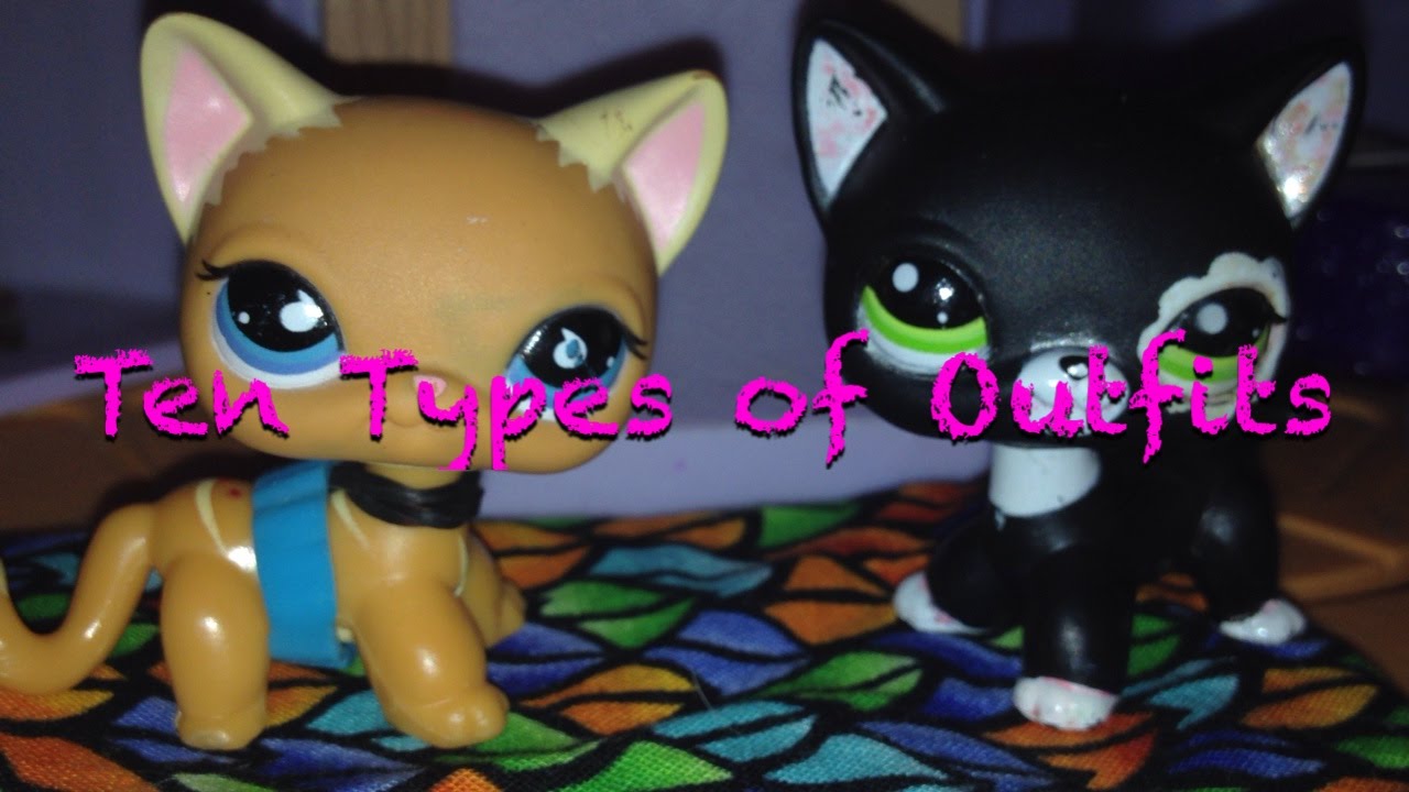 LPS Ten Types of Outfits - YouTube