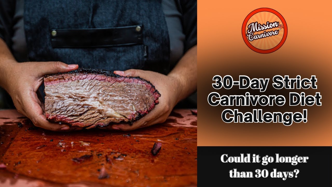 Living on Just Meat and Water for 30 Days! A Strict Carnivore Diet ...