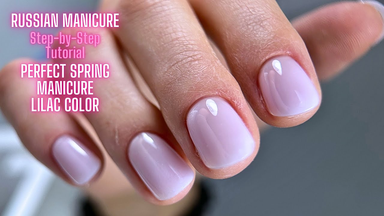 Russian E-File Manicure on a Client With a Cast | Long-Lasting Nails ...