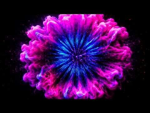 Relaxing Color Smoke 4K | OLED Screensaver with Ambient Music
