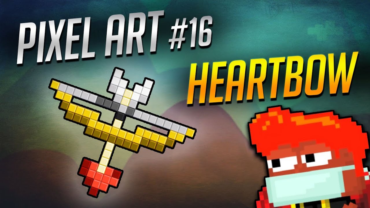 GROWTOPIA | PIXEL ART #16 - Heartbow [ENG] - YouTube