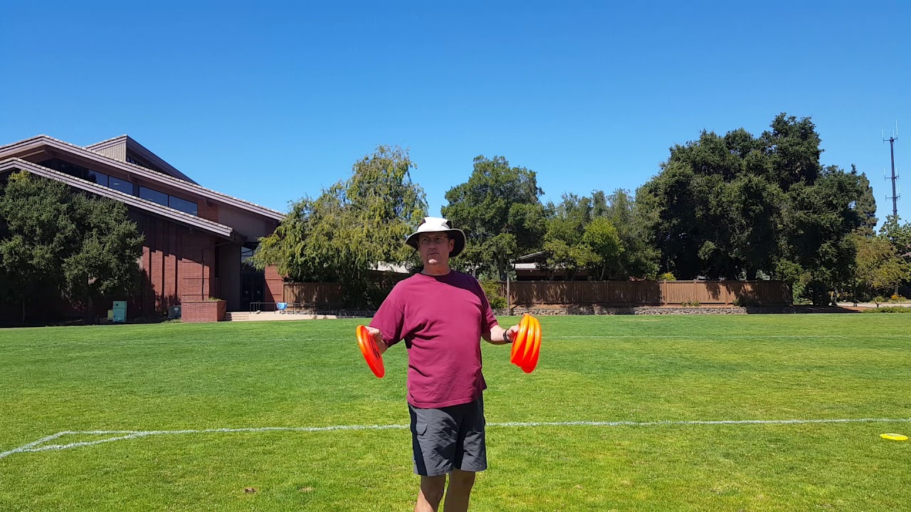 How To Throw A Frisbee Disc, pt 3, A Few Example Angles - YouTube