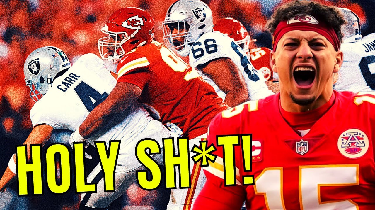 Chiefs Beat Raiders In CRAZY Monday Night Football | TERRIBLE Calls ...