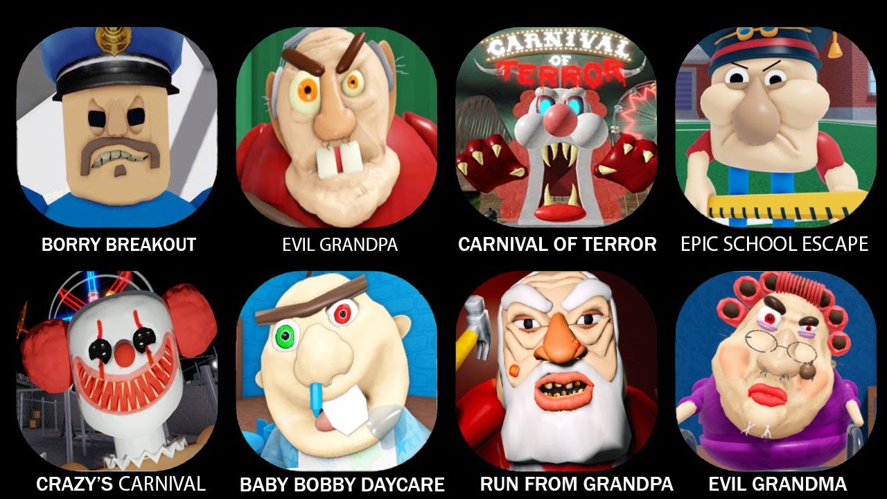 PRISON BORY BREAKOUT (OBBY), ESCAPE EVIL GRANDPA (OBBY) ESCAPE THE ...