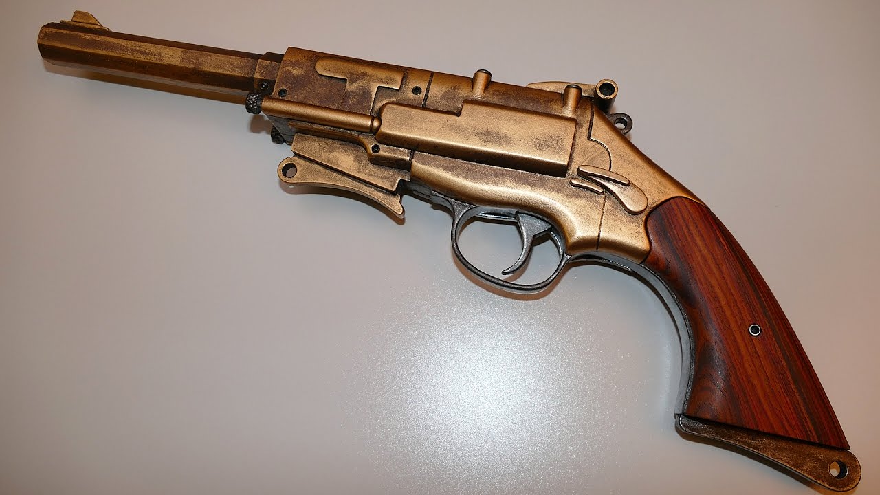 Firefly / Serenity - Replica Prop: Frontier Model B Pistol - YouTube