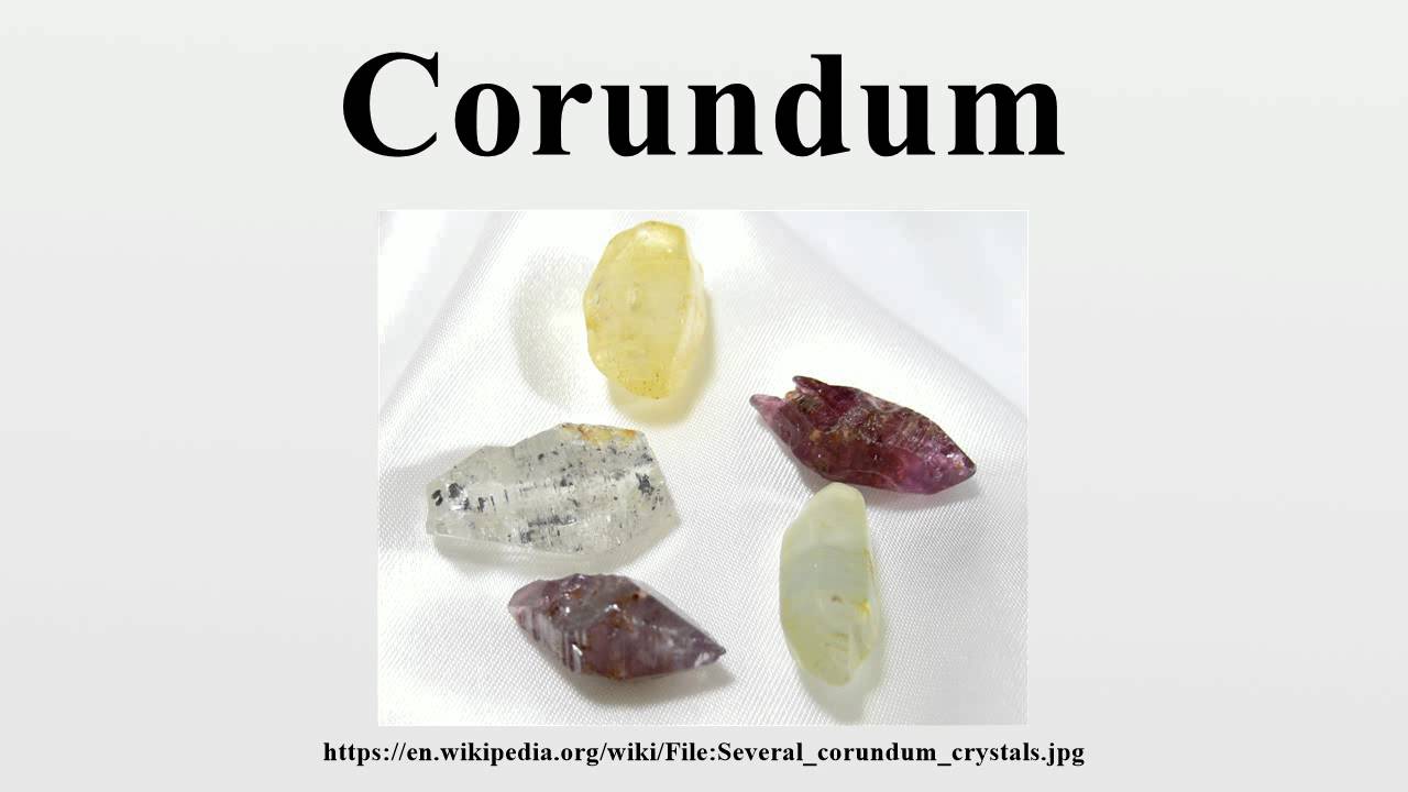 Corundum - YouTube