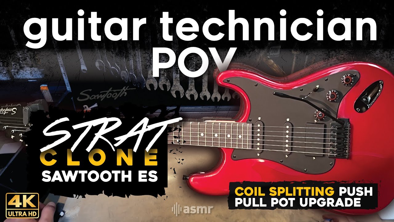 Ultimate Stratocaster Clone Upgrade: Coil Splitting Push Pull Pot ...