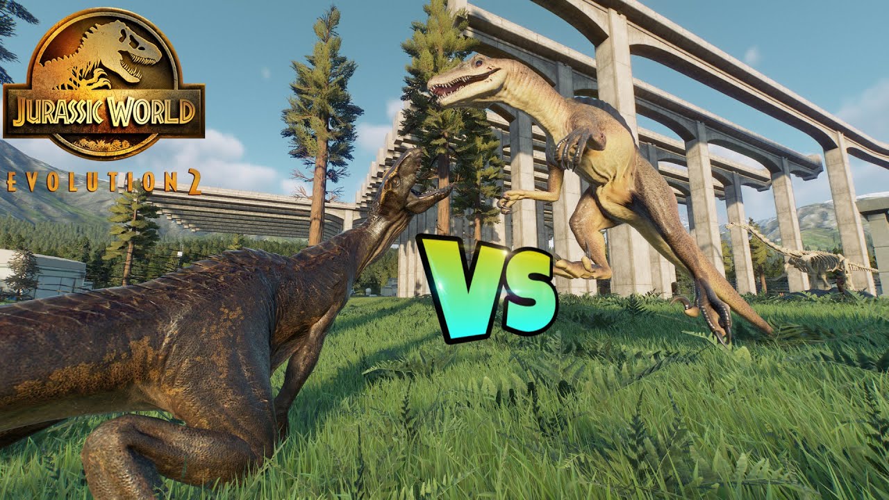 Battle Royale Hybrides Jurassic World Evolution-JWE2 - YouTube