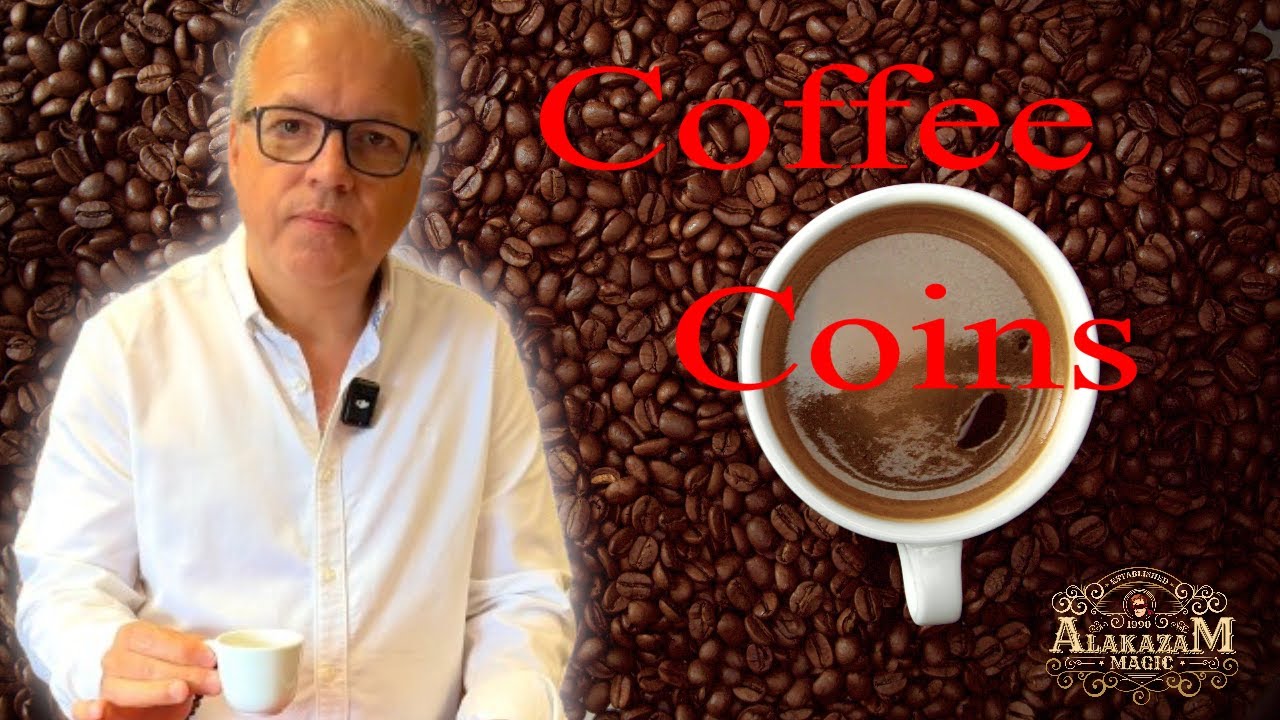 Coffee Coins Performed With The Mirage Coin Set - YouTube