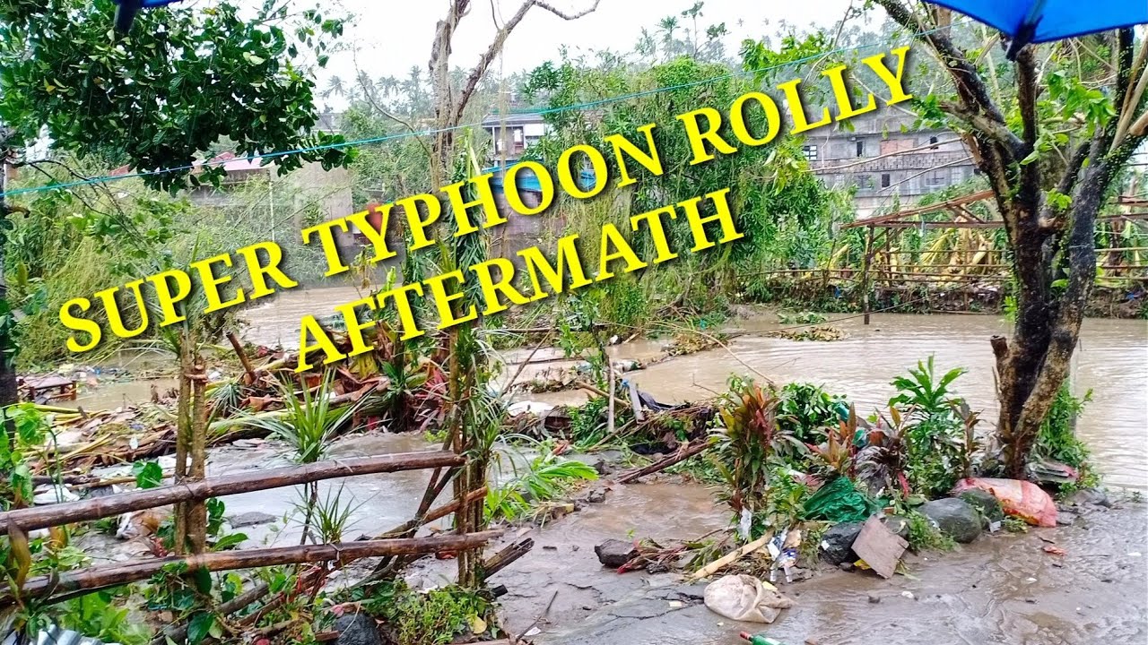 SUPER TYPHOON ROLLY | SUPER TYPHOON GONI | AFTERMATH - YouTube