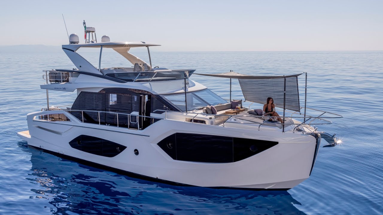 1,450,000€ ! À l'intérieur du Absolute 56 Fly - YouTube