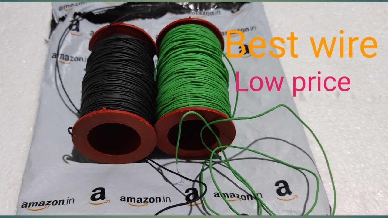 Wire for science project unboxing | project wire | Science project ...