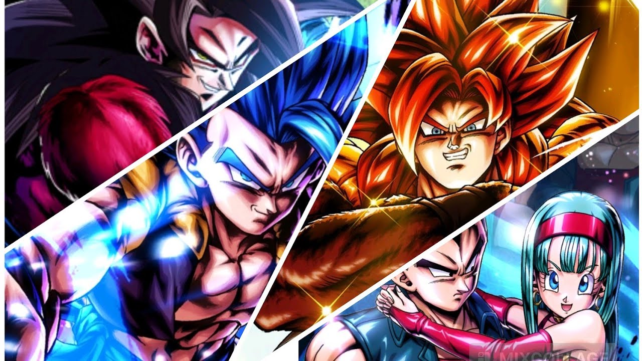 Ultra Gogeta SSJ4 vs Mono Purple Gogeta SSJ4 Bulla GT Goku 4 Zenkai ...