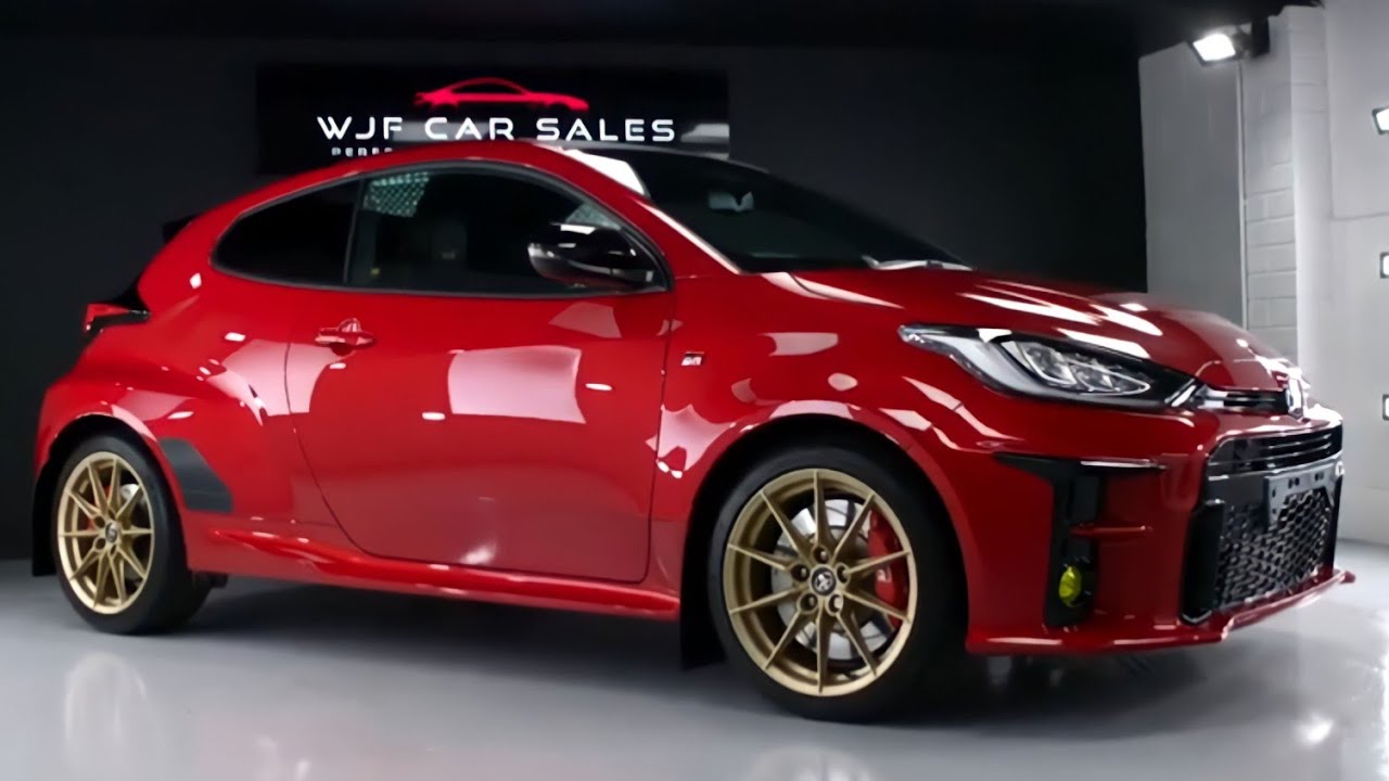 2023 Toyota Yaris GR Interior And Exterior Details Red Metallic First ...