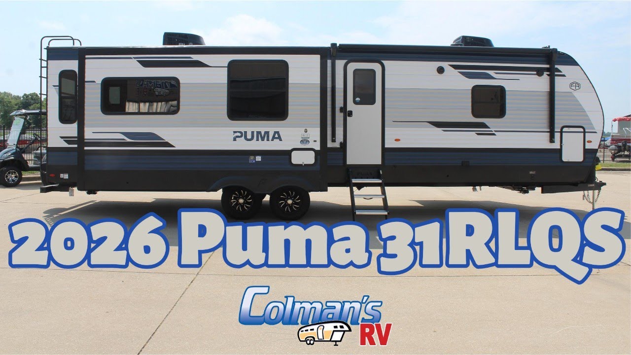 Step Inside the 2026 Palomino Puma 31RLQS Travel Trailer - YouTube
