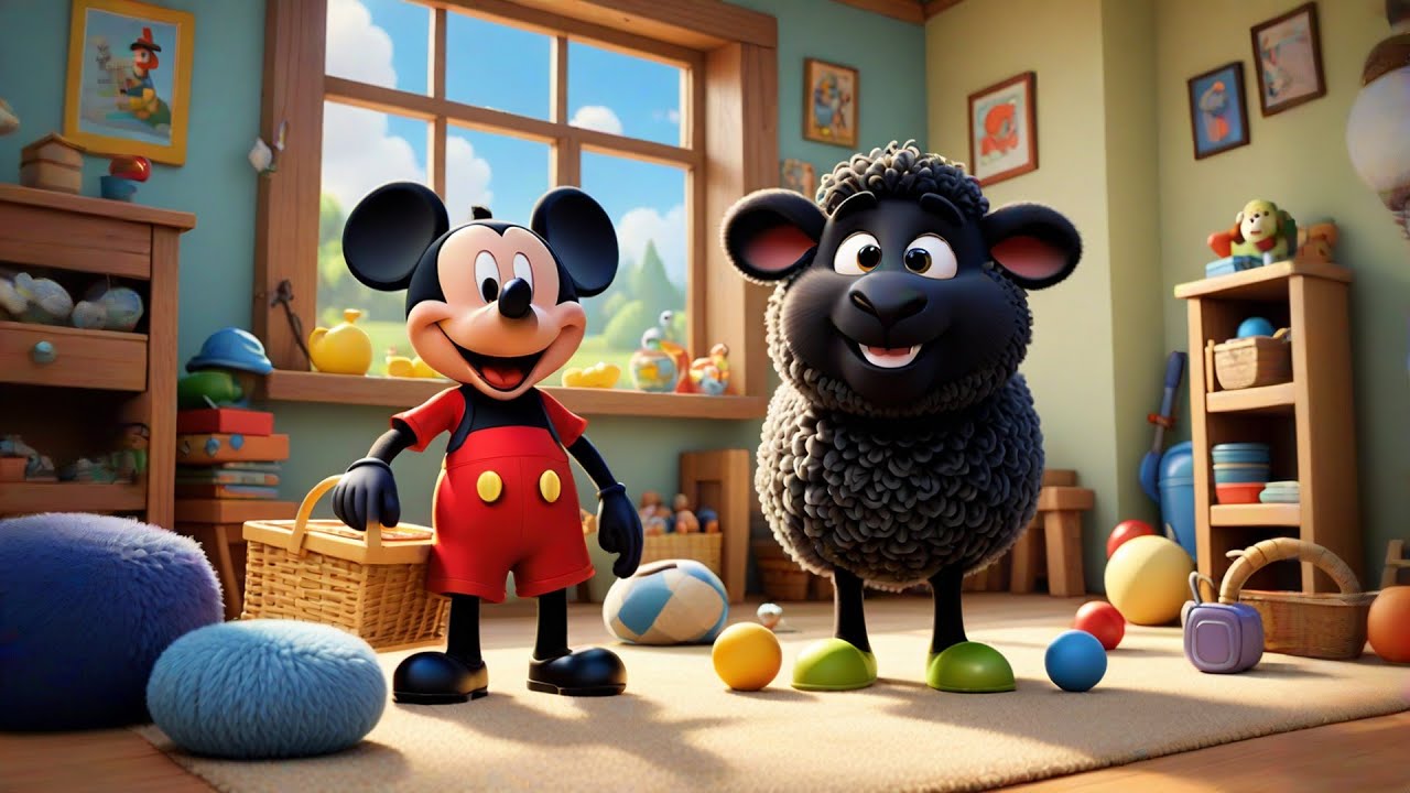 🐭🐑 Mickey Mouse & Baa Baa Black Sheep’s 59-Minute Zoo Adventure 🦁🐒 ...