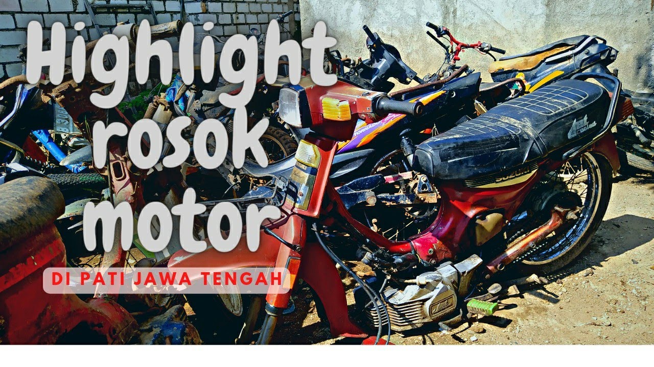 highlight rosok motor sebelum pembongkaran!!! - YouTube