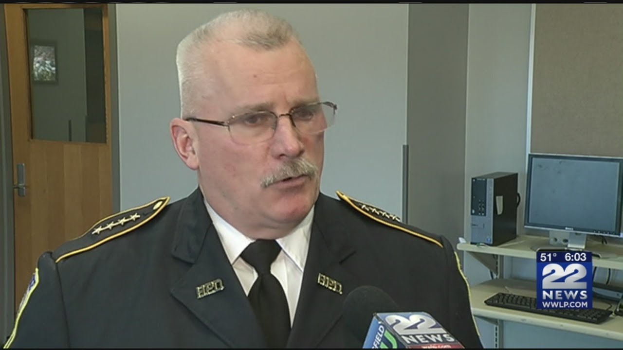 Holyoke Police Chief James Neiswanger to retire - YouTube