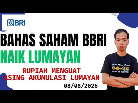 ANALISA SAHAM BBRI NAIK LUMAYAN DI AKUMULASI SAMA ASING LUMAYAN GEDE RITEL LOKAL JUALAN
