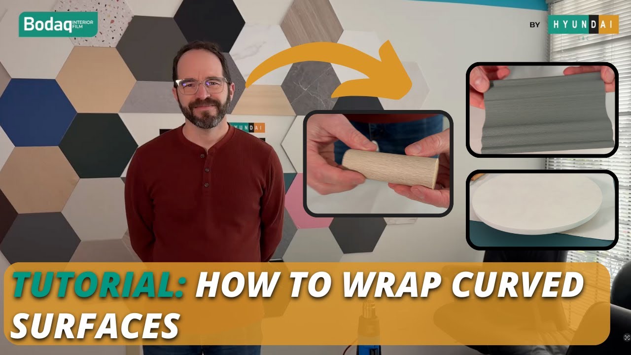 How to Wrap Curved Surfaces with Bodaq Interior Film | Step-by-Step ...
