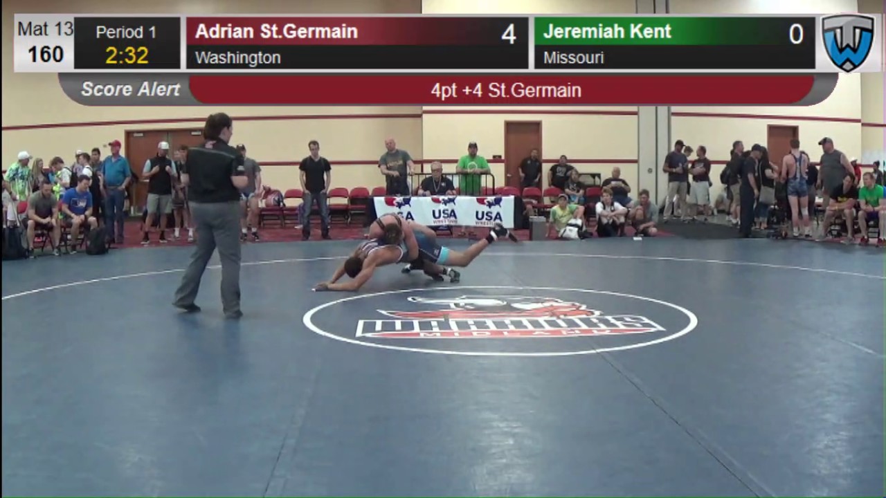 559 Men 160 Adrian St Germain Washington vs Jeremiah Kent Missouri ...