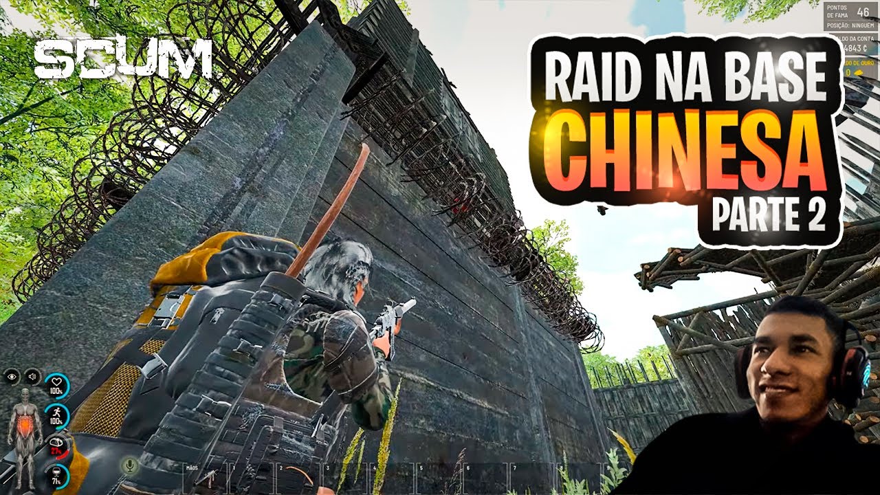 #SCUM - PVP E RAID BASE CHINESA (PARTE 2) - YouTube
