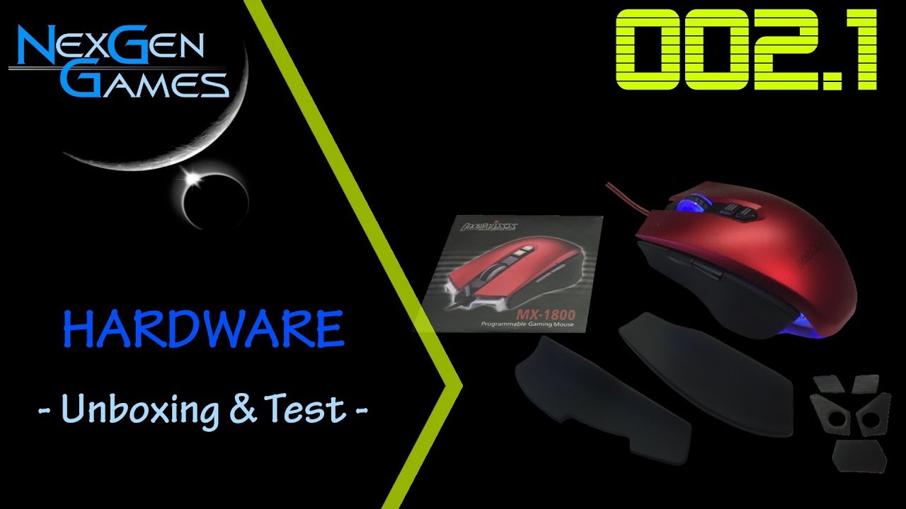 Special-Hardware-Review: MX-1800 by Perixx - Part 1 / Gaming-Maus (HD ...