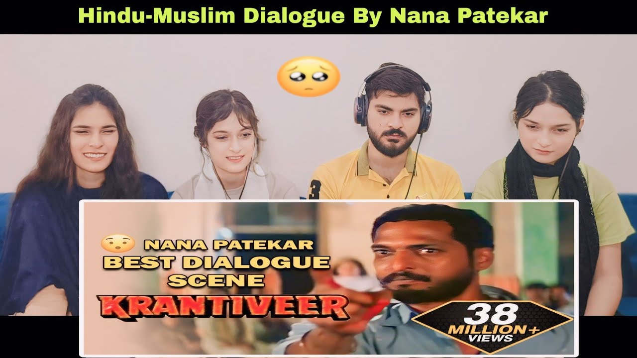 Nana Patekar Best Hindu and Muslim Dialogue Krantiveer Movie - YouTube