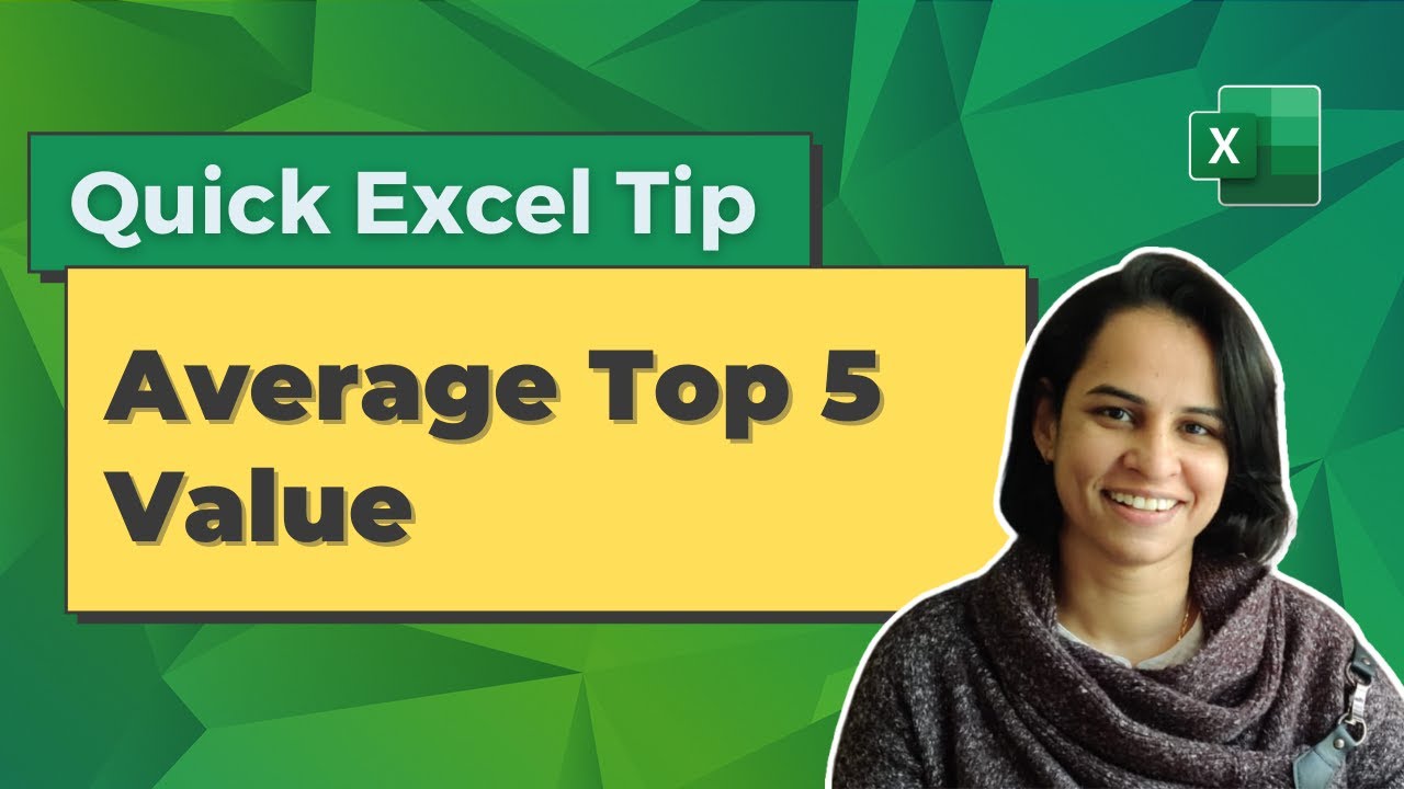 Average Top 5 N Values Excel Quick Tips YouTube average-top-5-n-values-excel-quick-tips-youtube