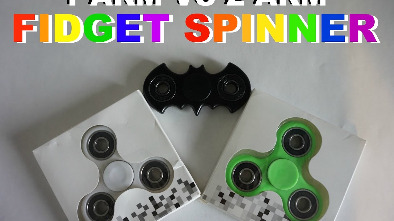 2 ARM OR 3 ARM fidget spinner - YouTube