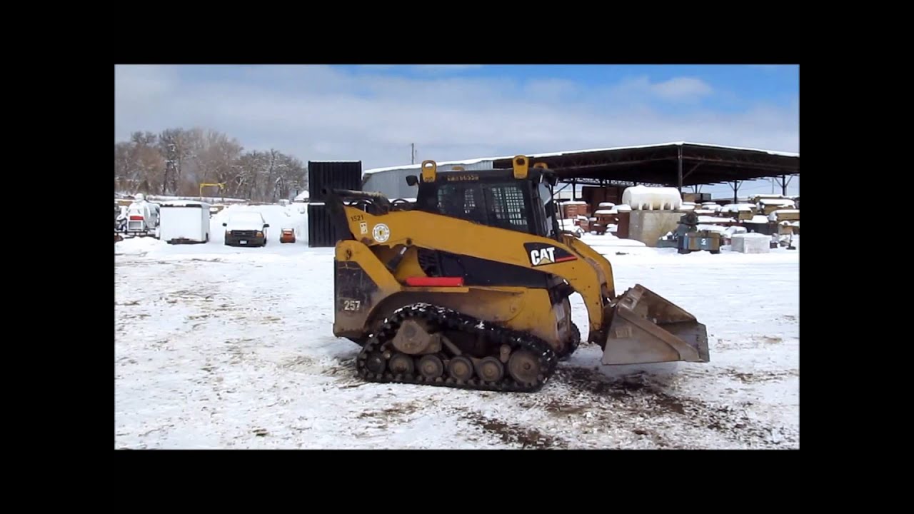 2003 Caterpillar 257 track skid steer for sale | sold at auction April ...
