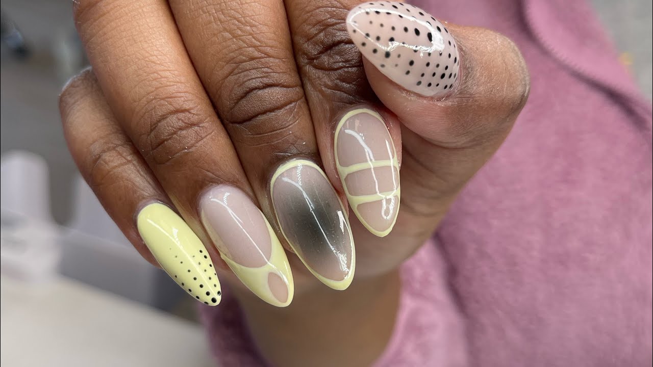 Spring nails | how apply acrylic | how to do acrylic nails | nail prep ...