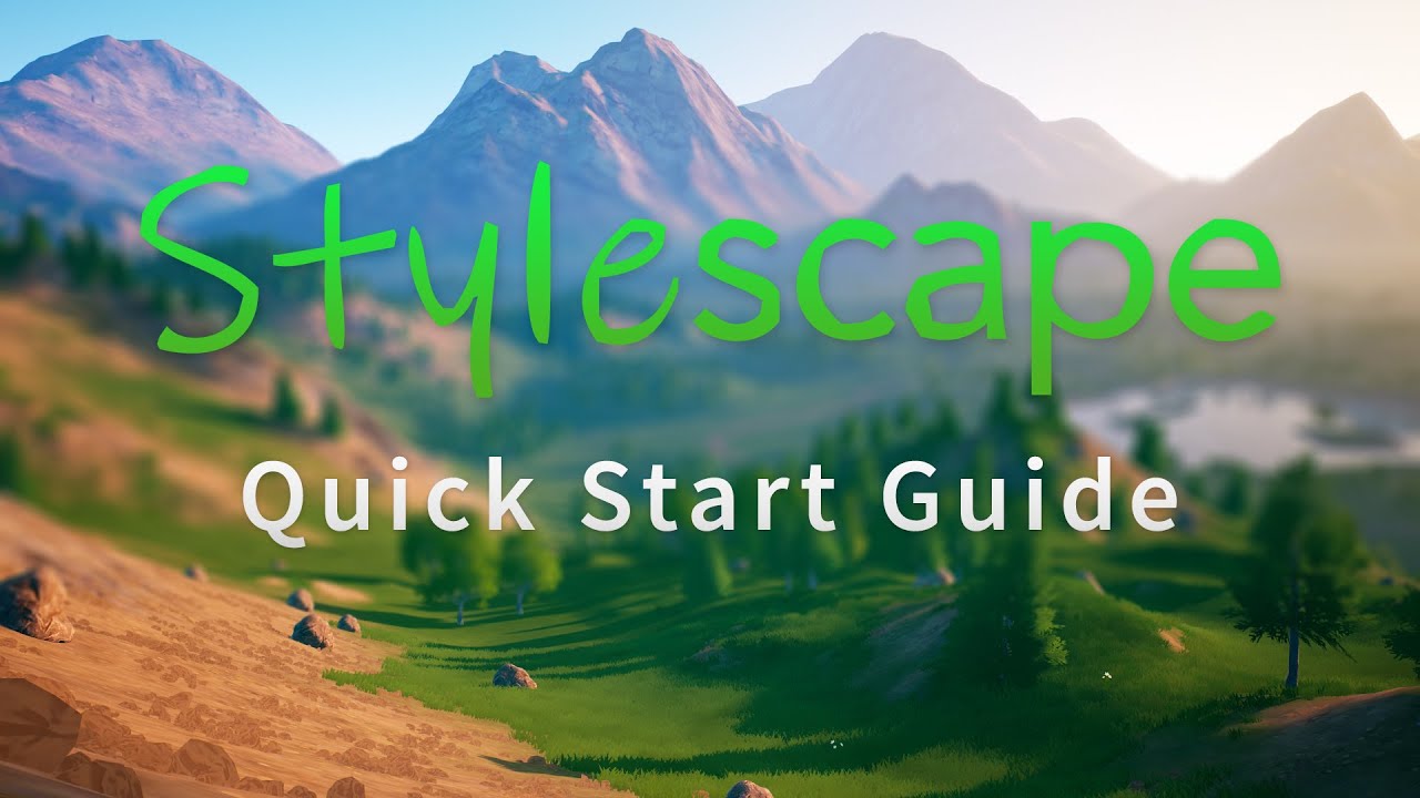 Stylescape: Stylized Environment Kit