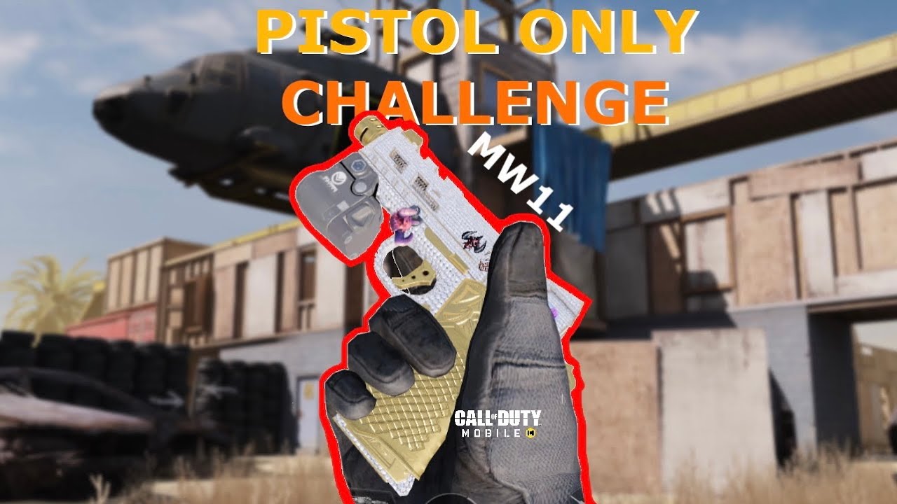 Pistol Only Challenge (MW11) CoD Mobile Legendary Rank - YouTube
