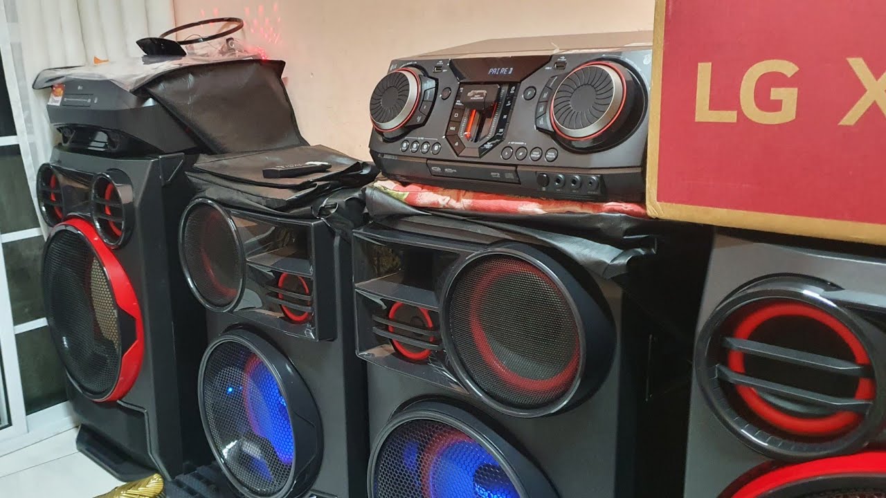 lg cl98 da aula de graves para muitos system maiores - YouTube