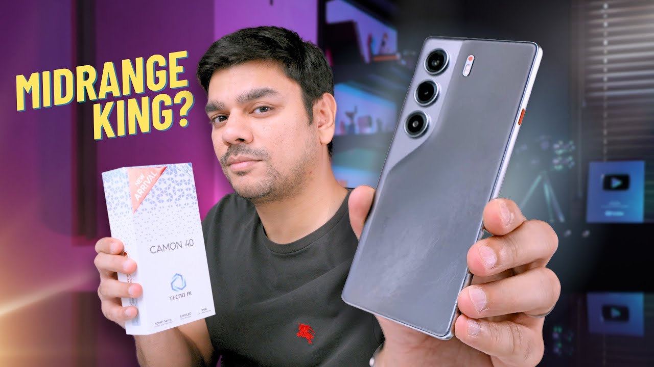 Tecno Camon 40 Unboxing and Quick Review - YouTube