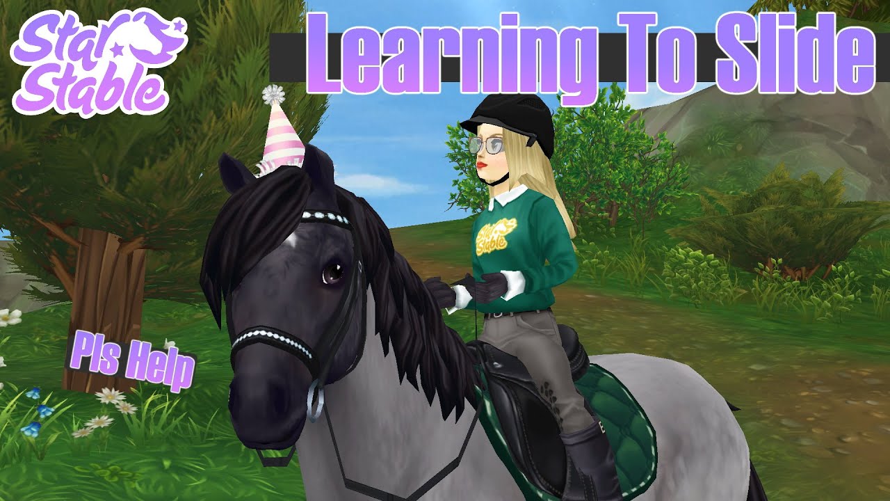 Learning To CLIFF SLIDE! :O | Fails | Star Stable Online - YouTube