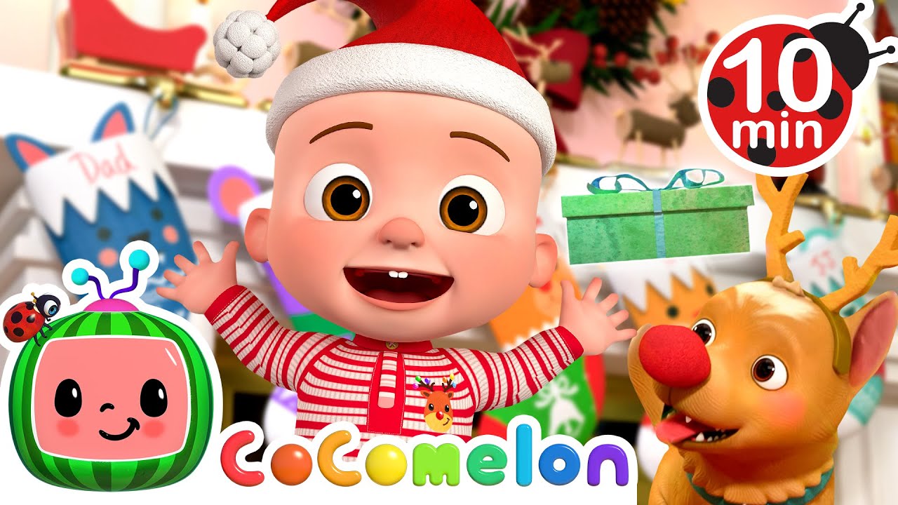 Santa JJ - CoComelon Christmas | Nursery Rhymes For Kids - YouTube