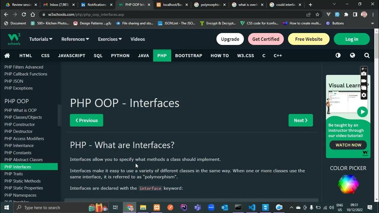 PHP OOP polymorphism - YouTube