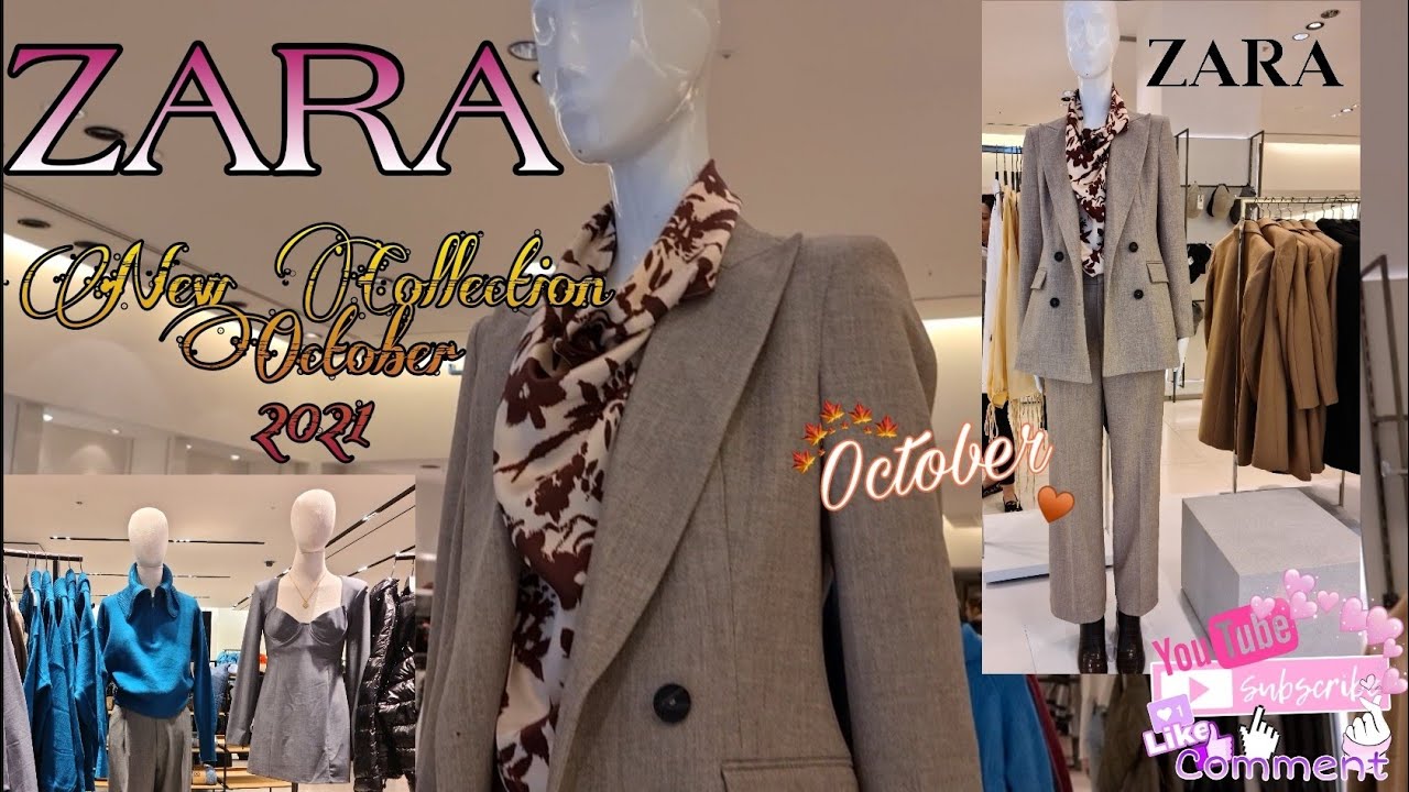 ZARA NEW COLLECTION 2021| ZARA NEW FALL-WINTER FASHION COLLECTION ...