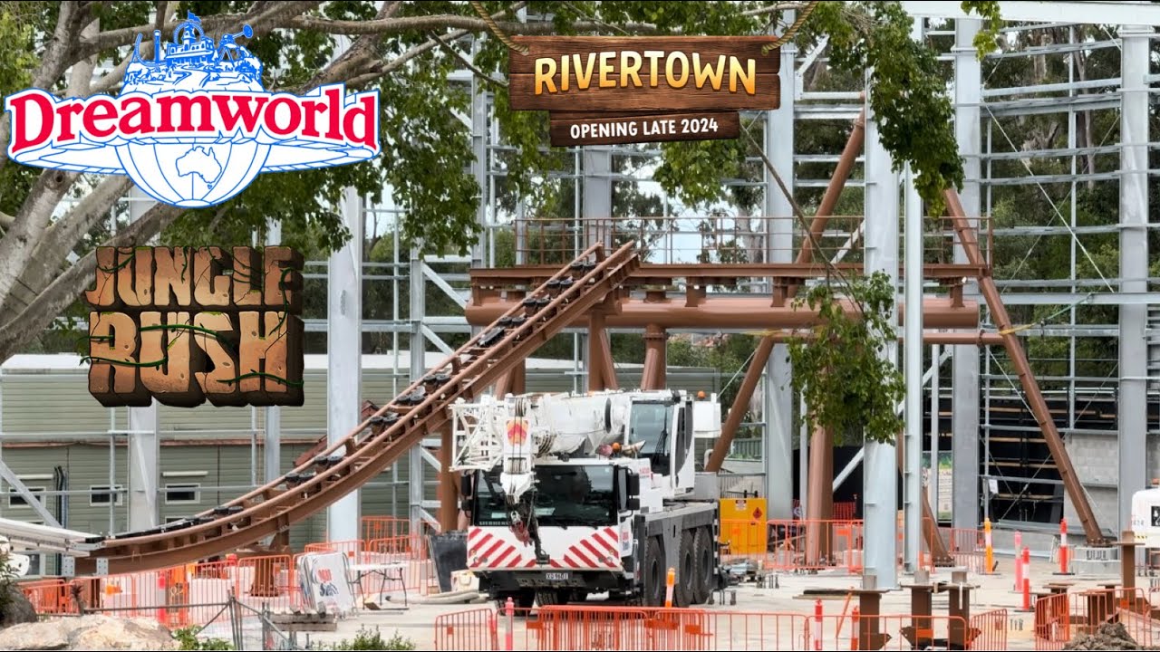 Jungle Rush Construction Update And More (2024) - Dreamworld Australia ...