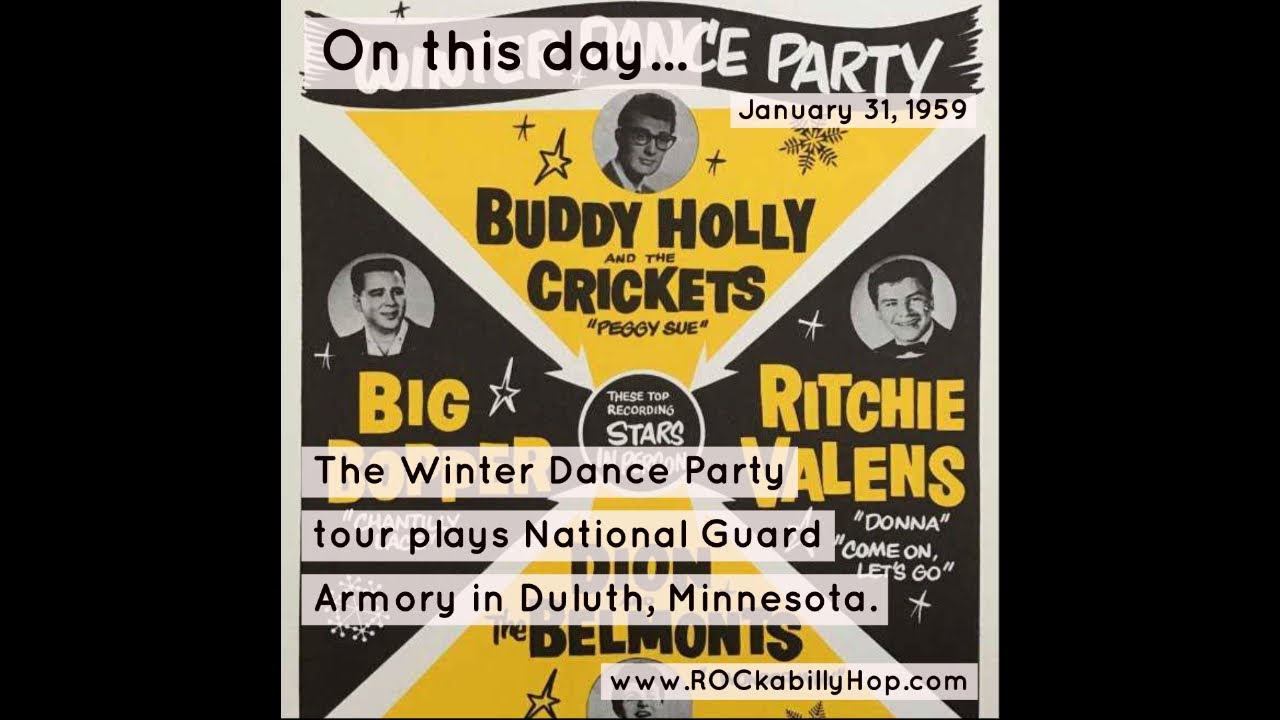 January 31, 1959 – The Winter Dance Party - YouTube