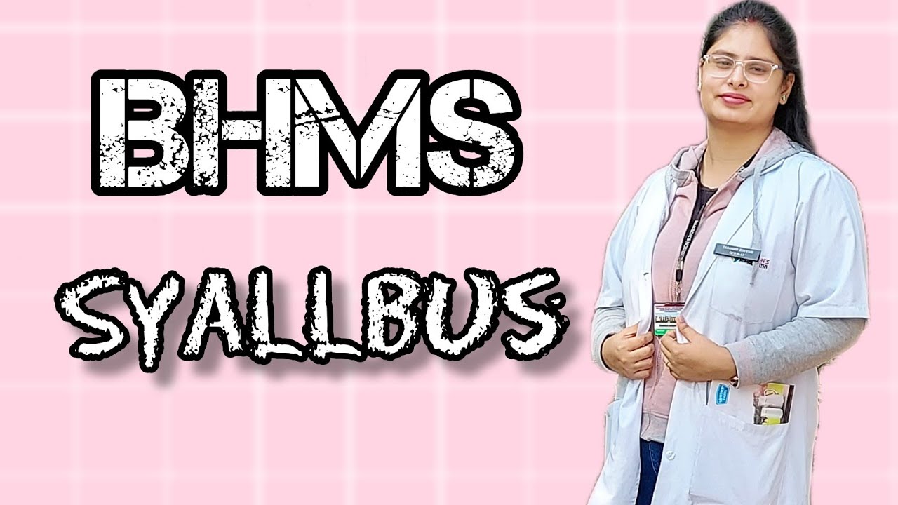 BHMS syllabus for 4 years ./ BHMS Course ./ anatomy / Physio / patho ...